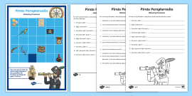 Compass Directions Worksheet (teacher made)