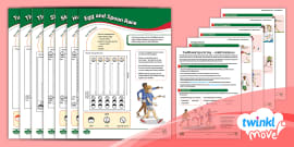 Sports Day Event Cards (teacher made)