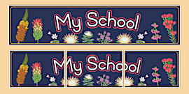 Theme Table Display Banner (teacher made) - Twinkl