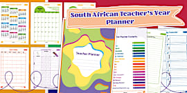 Teacher's File Cover Page - Twinkl South Africa