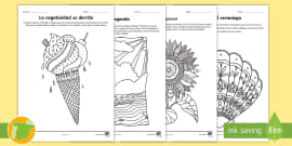 Hoja de colorear: La letra y (teacher made) - Twinkl