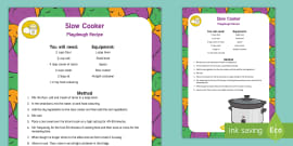 Christmas Playdough Recipe English/French (teacher made)