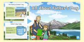 Happy Father's Day PowerPoint Presentation | EYLF | Twinkl