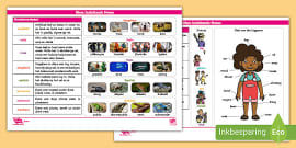 Wilde Diere van Suid-Afrika Inkleurbladsye (teacher made)