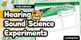 Watching Sound Science Experiment