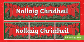 Scottish Gaelic Number Display Posters (teacher made)
