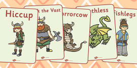 How to Train Your Dragon Display Banner (teacher made)