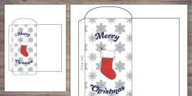 Envelope from Santa Template - Twinkl Christmas