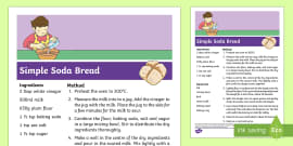 Bread Recipe Sheet | Twinkl (teacher made) - Twinkl