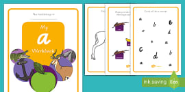 FREE! - My Workbook M Lowercase (teacher made)