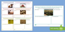 Farm or Factory Food Worksheet | World Food Day