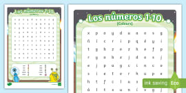 👉 Spanish: KS1 Word Search Pack (teacher made) - Twinkl