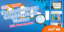 ESL Cooking Escape Room for Kids
