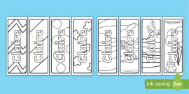 FREE! - Daena Name Simple Colouring Bookmarks (teacher made)