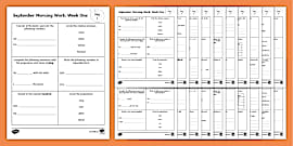 Fourth Grade November Morning Work Bundle (Teacher-Made)