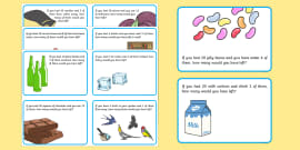 Year 2 Array Subtraction Challenge Cards (Teacher-Made)