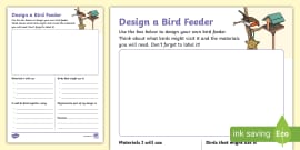 Design a Bird Box Worksheet (Teacher-Made) - Twinkl
