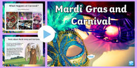 Fifth Grade Mardi Gras Reading Comprehension Activity