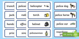 Spelling Police Badges (teacher made) - Twinkl