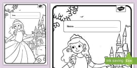 FREE! - Starling Bird Colouring Book Cover - Twinkl