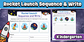 Crossing the Street Sequence and Write Worksheet