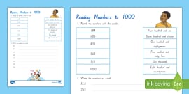 Stage 5 Reading and Writing Numbers to 1000 (teacher made)