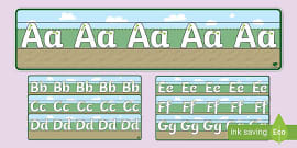 Sky, Grass and Ground Letter Formation PowerPoint - Twinkl