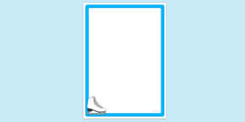 FREE! - Ice Cube Page Border | Page Borders | Twinkl