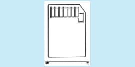 FREE! - Ace Card Colouring Sheet | Colouring Pages - Twinkl