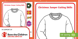 Design a Jumper Activity Sheet (teacher made) - Twinkl
