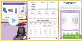 Year 4 Term 3A Week 2 Spelling Pack (teacher made)