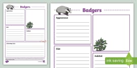 Australian Animals Fact File Template,Australian Animals