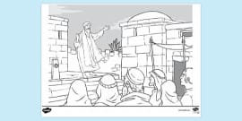 FREE! - Prophet Background Colouring Sheets (teacher made)