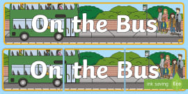 Bus Station Role Play Timetable - Bus role play, transport, timetable, time