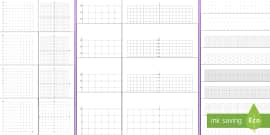 👉 Squared Paper Pack (teacher made)