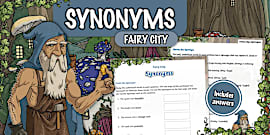 IP English – Term 1 – Fairy City: What Does This Word Mean?