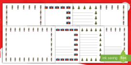 Christmas Themed Page Border - Christmas Border- KS1