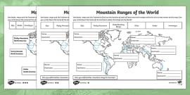 How Mountains are Made KS2 Lesson Plan 4 - Year 5 Geography