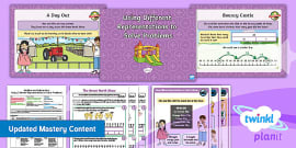 Year 2 Maths Mastery Addition and Subtraction Lesson Teaching Pack