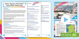 Winter Olympics Literacy Resource Pack (teacher made)