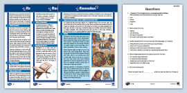 Rameena's Ramadan Differentiated Reading Comprehension Activity