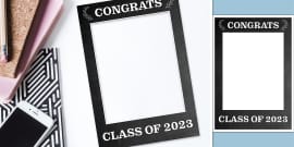 Graduation 2023 Photo Frame (teacher made) - Twinkl
