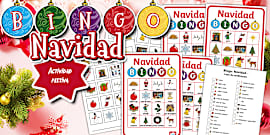 Bingo de Navidad para imprimir - Twinkl - España