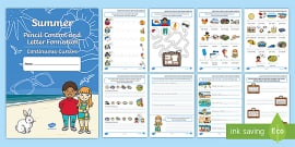 KS1 Cursive More Joining Practice Activity Booklet