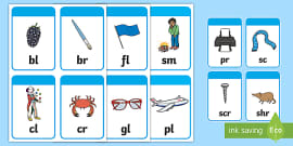 What Are L Blend Words? Blends Phonics List