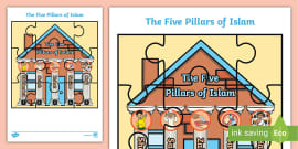 The Five Pillars of Islam Cut and Paste Matching Activity