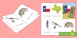 Texas Word Cards