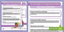 Speech, and Language Therapy Mind Map (teacher made)