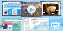 PlanIt English Year 1 Explorers: Bear Hunt Writing Assessment to Support