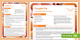 Pumpkin Pie Recipe UK - Easy Recipe for Kids for Halloween